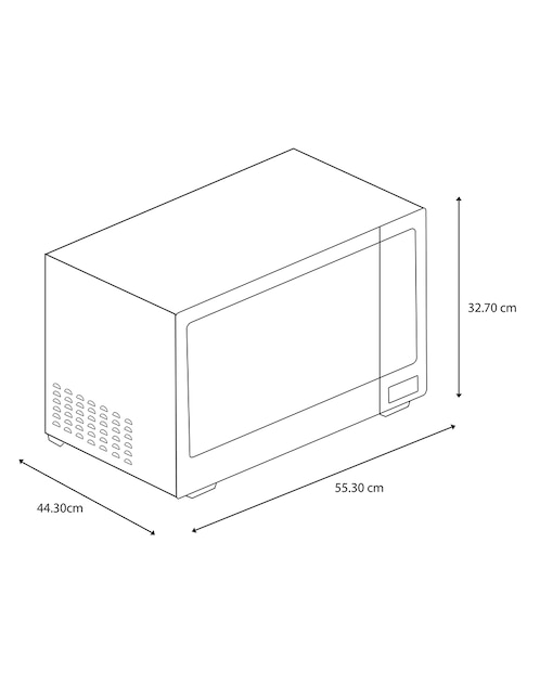 Horno de microondas con grill Ge Profile modelo PEB160SFSS 1.6 pies ...