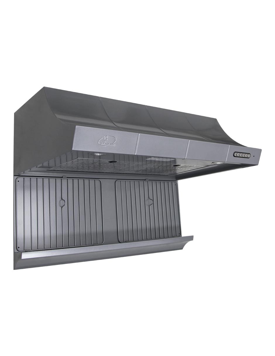 Campana de pared Sanaire ACAPULCO 76 GM de acero inoxidable
