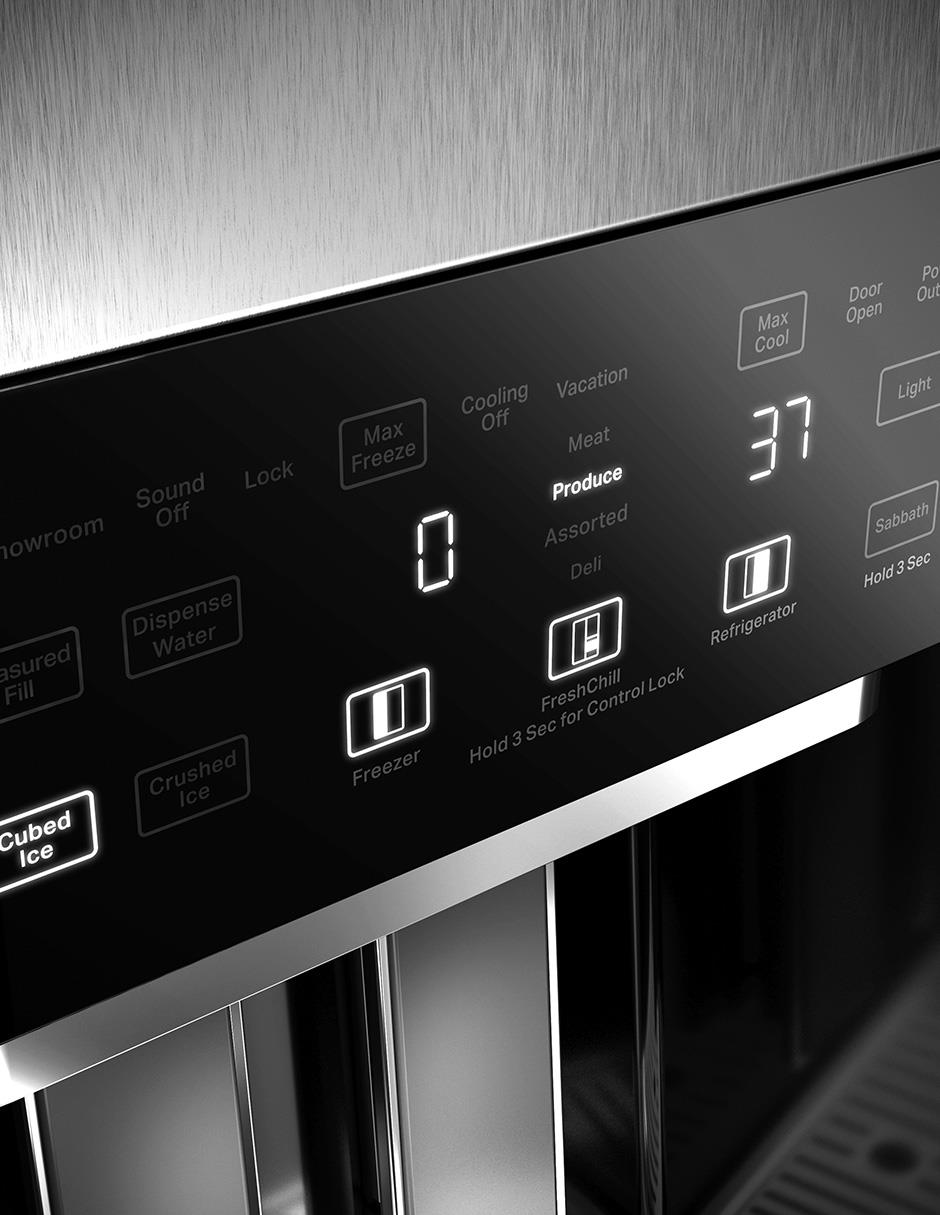 Refrigerador dúplex Kitchenaid 29 pies cúbicos Tec | Compara precios ...